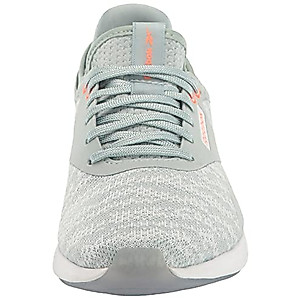 Reebok Women's Dailyfit DMX 2.5 Walking Shoe, Seaside Grey/White, 8.5