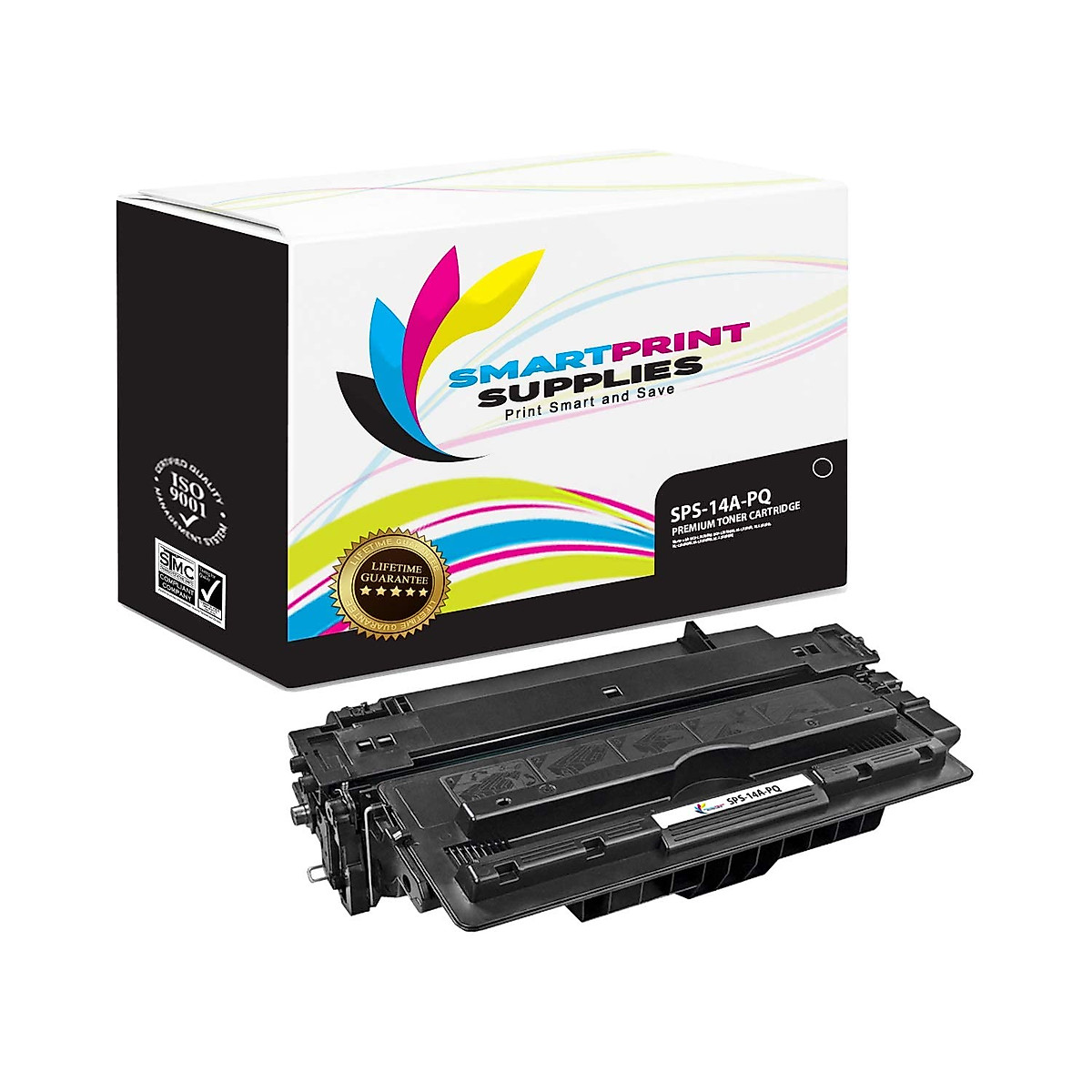 Smart Print Supplies Compatible 14A CF214A Black Premium Toner Cartridge Replacement for HP Laserjet Enterprise 700 M712 M715 Printers (10,000 Pages)