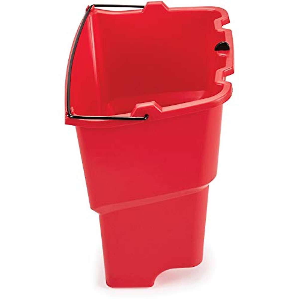 Rubbermaid Commercial Products FG9C7400RED Dirty Water Bucket for WaveBrake 2.0 35 Qt. Mop Bucket System, 18-Quart Capacity, Red, (2064907)