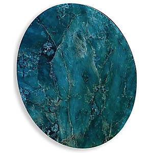 HASTA LA RAIZ | Mexican Handmade Cheese Board covered with resin. Ideal for Charcuterie Platter & Serving Tray. Model: Imperial Jade.