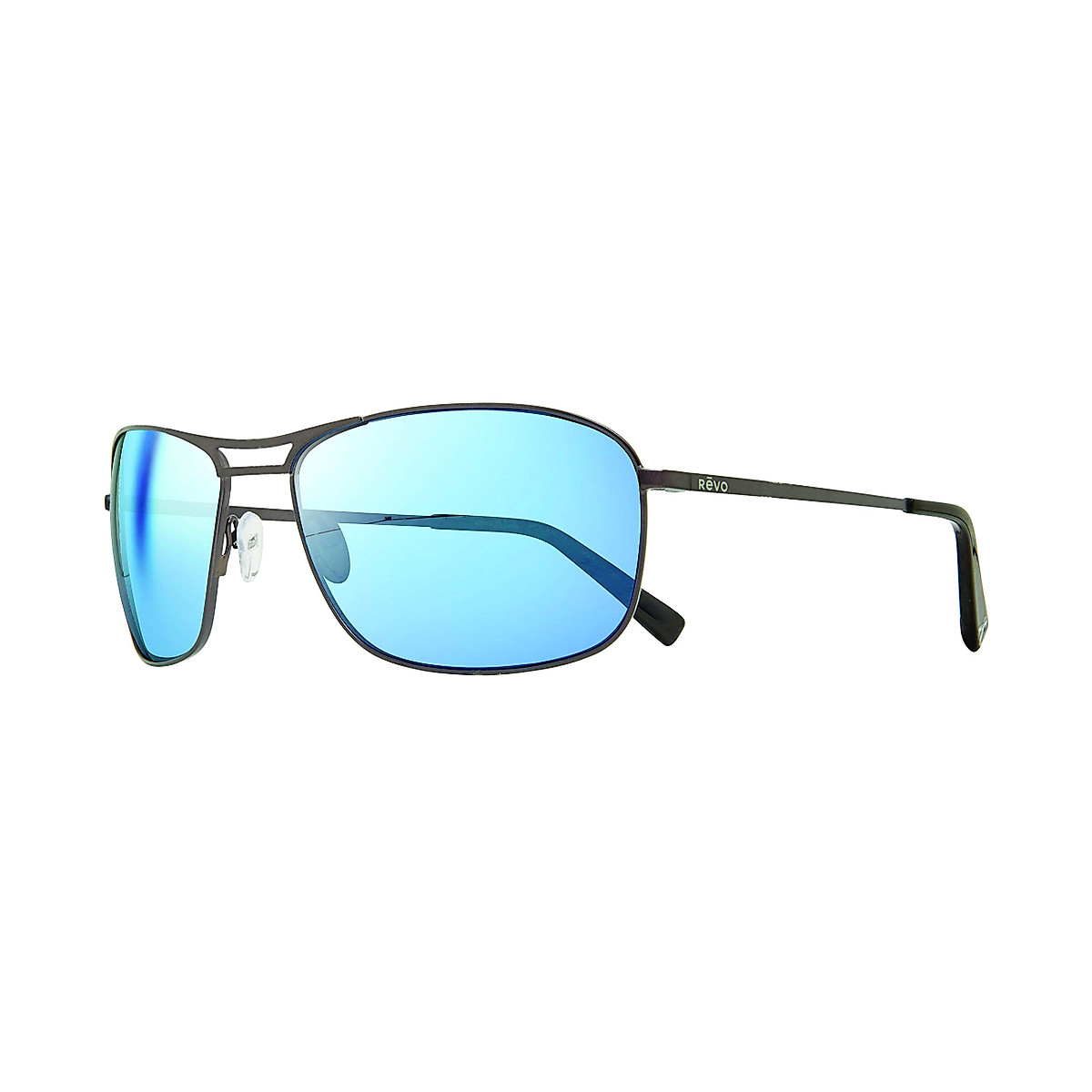 Revo Mens Surge Matte Gunmetal Frame/Blue Water Lens One Size One Size