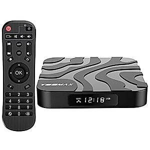 Android TV Box 12.0,Android Box H618 Chipset Quad-core CPU with 1GB RAM+8GB ROM Supports 3D 4K6K H.265 5.0GHz Dual-WiFi Ethernet 100M Bluetooth4.0 USB2.0 Mini TV Box Smart Android TV Box