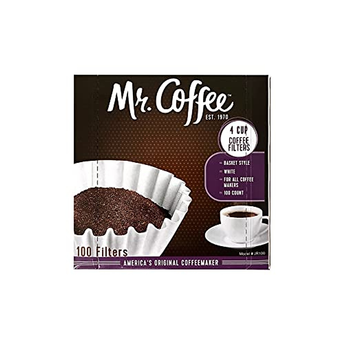 4-Cup Coffee Filters, 100-Count
