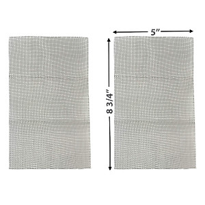 JOUNJIP 7-Color LDPE Welding Rods + Wire Mesh - Includes a 2-Pack of Reinforcing Stainless Steel Mesh and 35 Flat, LDPE Plastic Welding Rods in 7 Colors - For Use with Jounjip Plastic Welding Kit