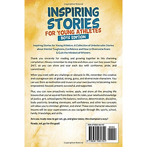 Inspiring Stories for Young Athletes: A Collection of Unbelievable Stories about Mental Toughness, Confidence and How to Overcome Fears & Gain the Mindset of Winners (Motivational Book For Boys)