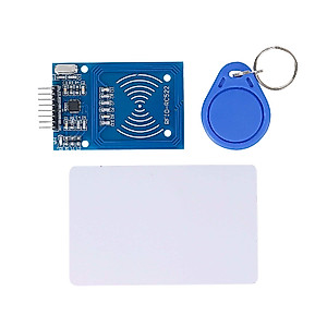 SunFounder Reader Module Kit Mifare RC522 Reader Module with S50 White Card and Key Ring Compatible with Arduino Raspberry Pi