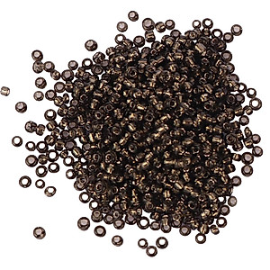 Glass Beads 2mm Tiny Seed Beads for Jewelry Making Approx 7200pcs(12colors/Pack 600pcs/color) (Multicolor)