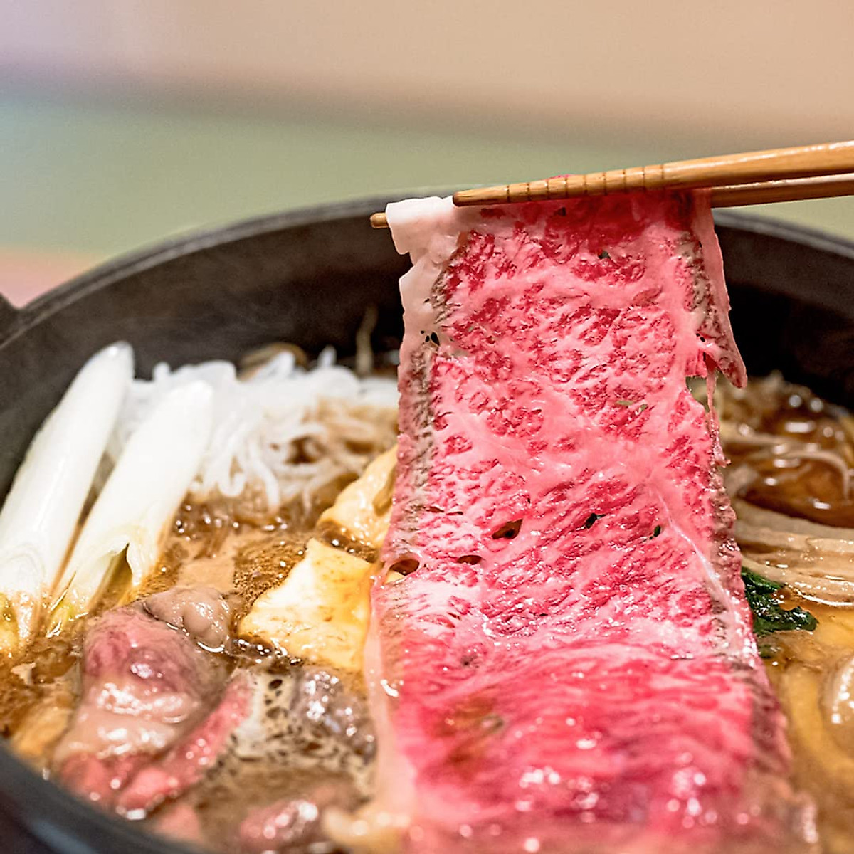 TIKUSAN Sukiyaki Nabe Pot Shabu Shabu Hot Pot Pan (7.1" (18cm))