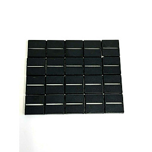 Lot of 20 Warhammer Fantasy 25mm Square Slot Bases Saurus Orc Chaos Wargame Bitz