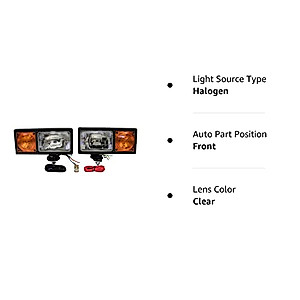 Peterson Manufacturing 505K Light Kit, Black