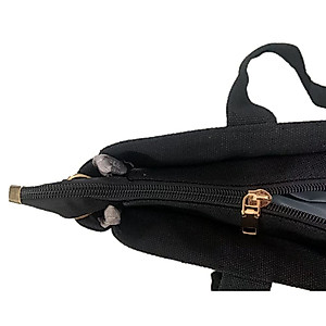 Japanese Harajuku Shoulder Bag Itabag Crossbody Transparent Handbag (Black) One_Size