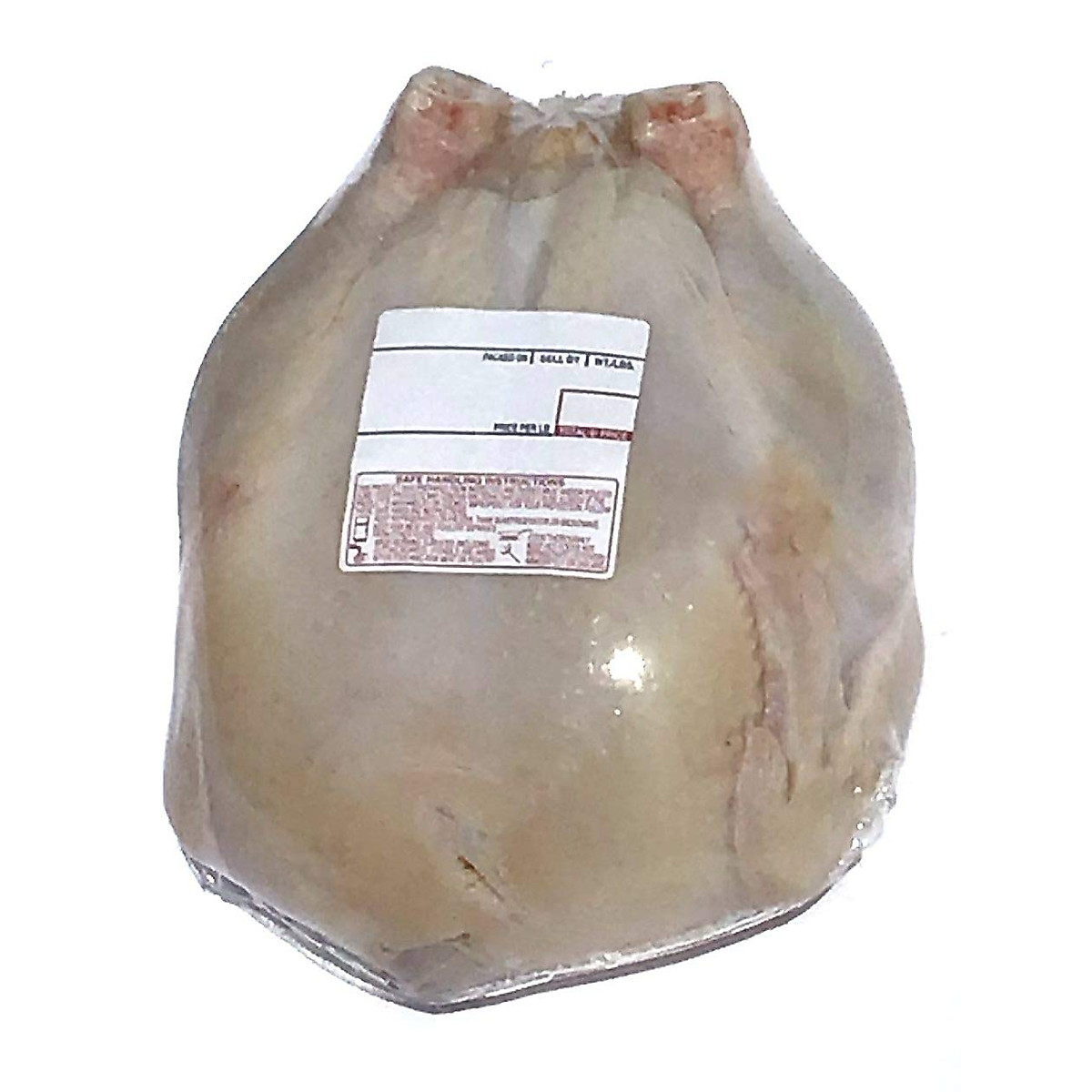 Poultry Shrink Bags (13x20) Zip Ties and Labels, 3 MIL, BPA/BPS Free, MADE IN USA (100)