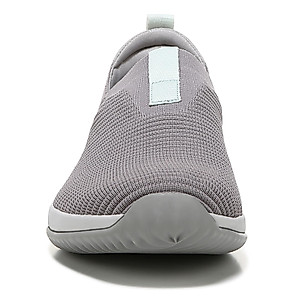 Ryka Womens Echo Knit Sneaker, Grey, 10 Wide US