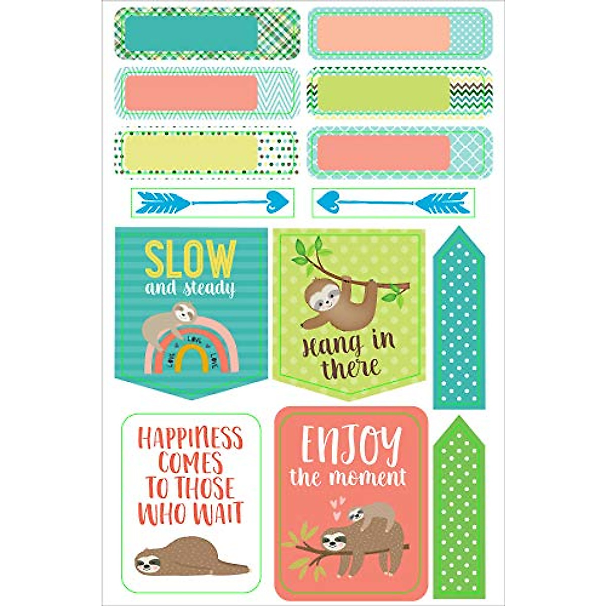 Essentials Sloth Planner Stickers (over 160 stickers!) (Essentials Planner Stickers)