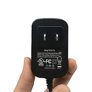 MyVolts 5V Power Supply Adaptor Compatible with/Replacement for Yealink T29, T46, T48, T5X, T53W, CP860 IP Phone - US Plug
