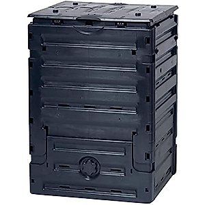 Exaco 628000-NP Eco Master 80 Gallon Compost Bin, Black
