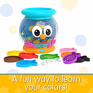 The Learning Journey: Learn With Me - Color Fun Fish Bowl - Color Teaching Toddler Toys & Gifts for Boys & Girls Ages 2 Years and Up - Preschool Learning Toy, Multicolor