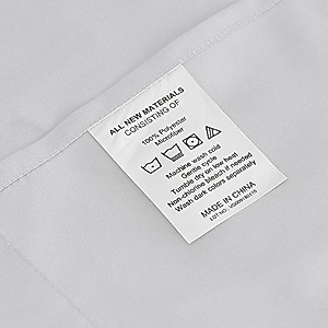 Furinno Angeland Vienne Sheet and Pillowcase Set, Full, White