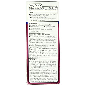 Equate - Nasal Spray, No Drip Original, 1oz (Compare to Afrin) 1-Pack