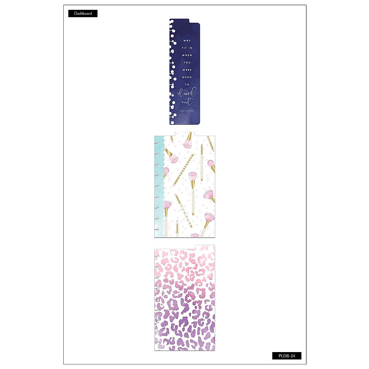 ME & MY BIG IDEAS HAPPY PLANNER DASHBD GLAM GIRL