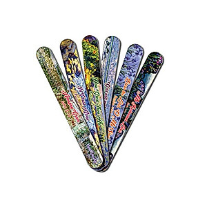 Christian Emery Board - Amazing Grace (12-Pack) - Manicure Pedicure - Stocking Stuffers Premium Quality Gift Ideas for Women and Men