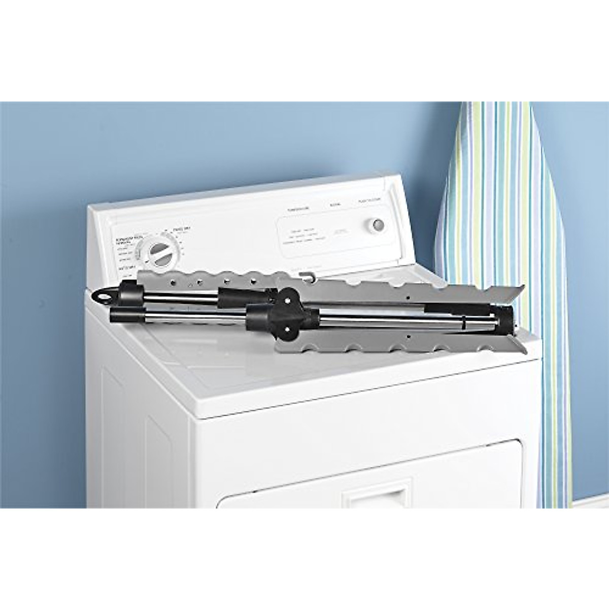 Whitmor Garment & Drying Rack, 28x28x64.5, Grey