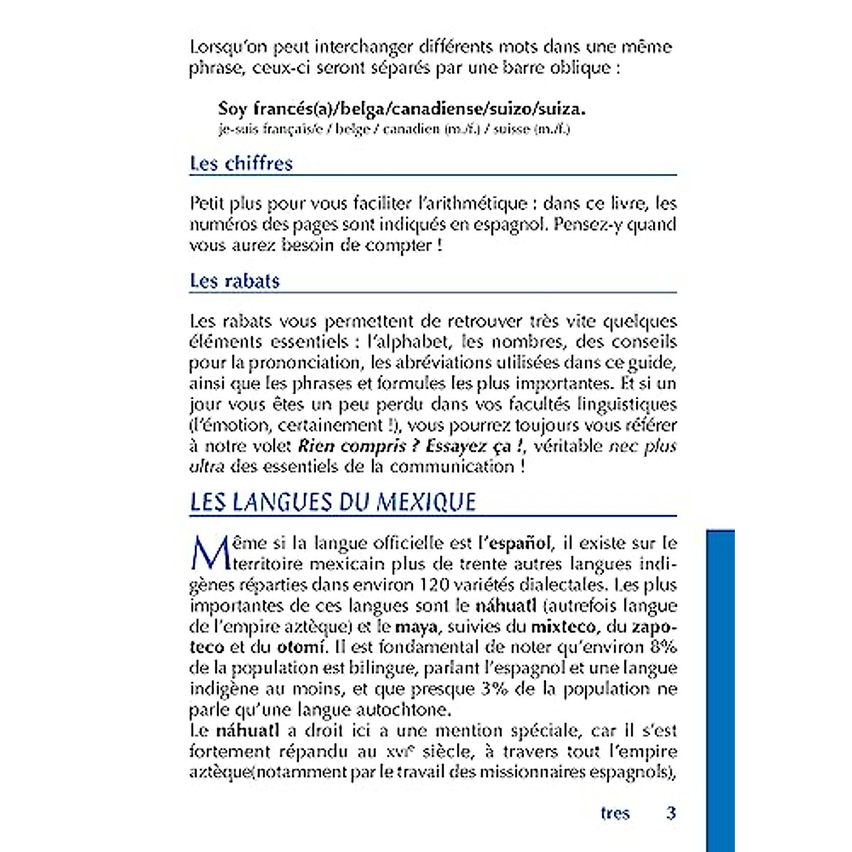 Guide de conversation L'espagnol du Mexique de poche [ Mexican Spanish for French speakers ] (Spanish Edition)