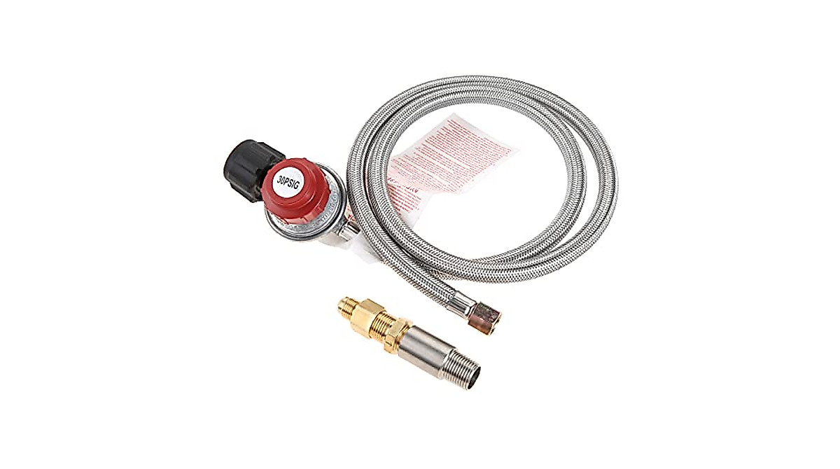 Hicello Propane 30PSI Regulator Kit for Fire Pits & Heaters