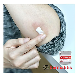 DERMOCREM ‐ Diaper Rash Cream for Baby, Soothes, Heals, and Protects, Relief and Treatment of Diaper Rash, Zinc Oxide Cream (8.8 Oz.(250 G)