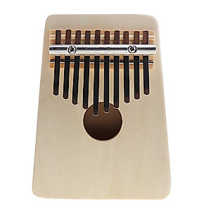 YiPaiSi 10 Keys Kalimba Thumb Piano, Portable Likembe,Sanza, Mbira Finger Piano, Kalimba Mbira Likembe Sanza Finger Hand Thumb, Birthday Gift For Kids Adult Beginners