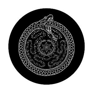 Hecate's Wheel Ouroboros Goddess of Witchcraft Hekate Witch PopSockets Swappable PopGrip