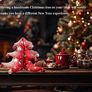 3 Pcs Fabric Christmas Tree Sewing Template,8/12/15 inch Christmas Tree Sewing Pattern Template Quilting Template,Handmade Christmas Tree Quilting Set Pattern Template,DIY Xmas Decor