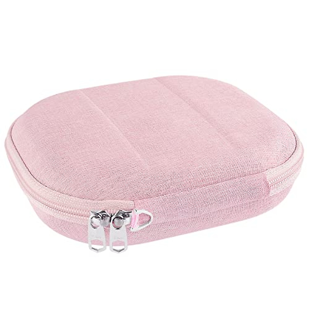 Geekria NOVA Headphones Case Compatible with JBL Tune 510BT, Tune 560BT, Tune 660 BTNC, Live 460NC, Live 400BT, E45BT Case, Replacement Hard Shell Travel Bag with Cable Storage (Pink)