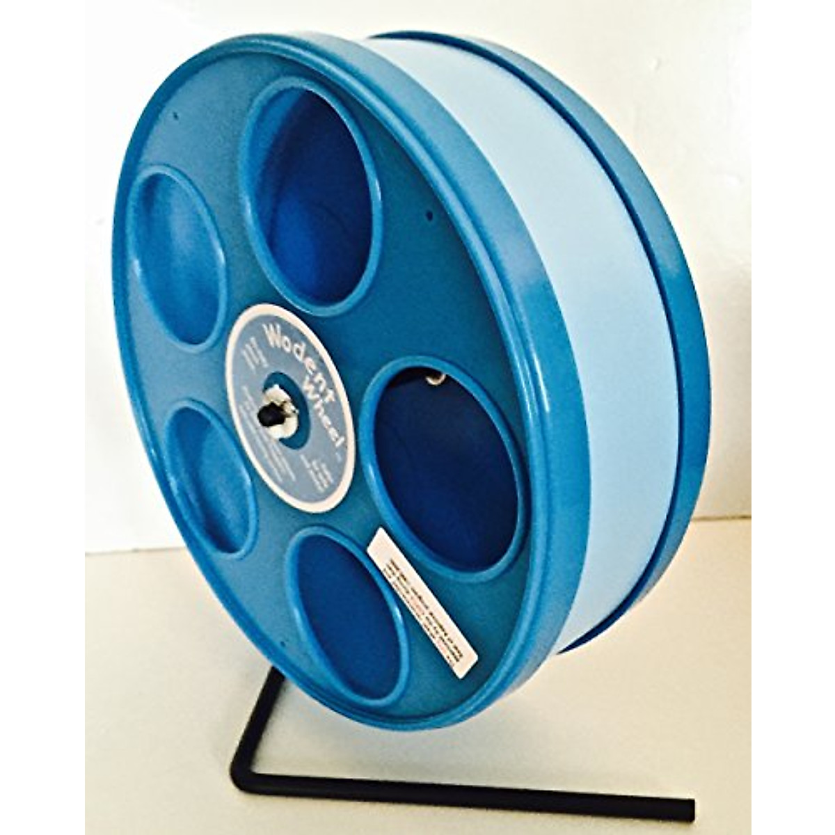 11" WODENT Exercise Wheel (Light Blue with Blue Panels)