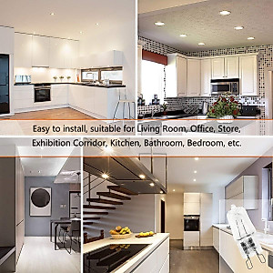 Snnalosses G9 Halogen Light Bulb 40 Watt,Long Lasting Lifespan with High Brightness 520 Lumen,CRI100 & 3000K Warm White,G9 Bulb Bi Pin Base for Chandeliers,Cabinet Lights,12Packs