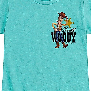 Disney - Inside Out - with Sadness Comes Joy - Toddler and Youth Raglan Graphic T-Shirt - Size X-Large Turquoise