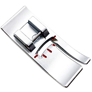 DREAMSTITCH SA103 F081 F081AP Snap On Bi-Level Presser Foot Right for for All Low Shank Snap-On Brother,Babylock,Singer,Euro-Pro,Janome (New Home),Kenmore,White,Juki,Simplicity,Elna Sewing Machine