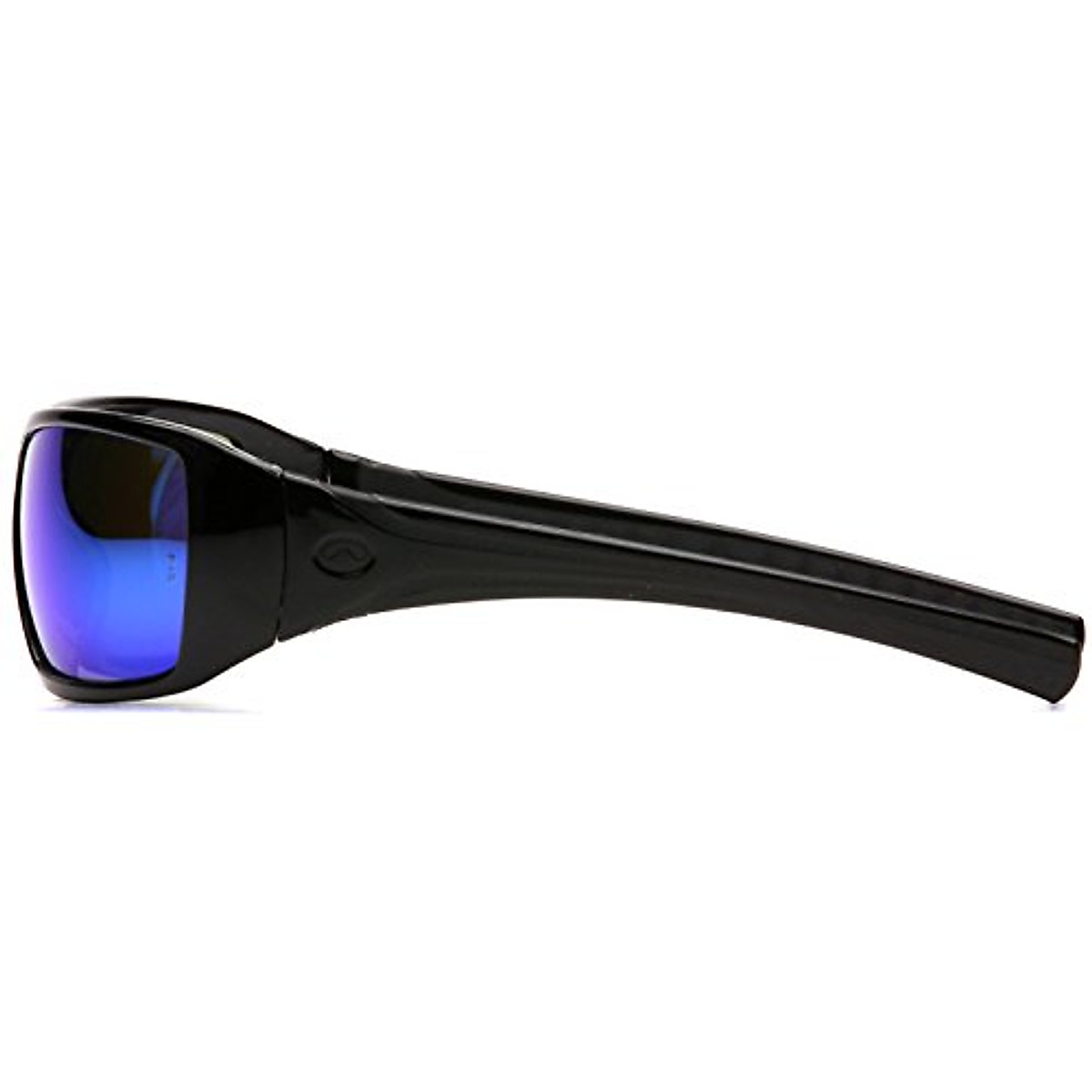 Pyramex Safety-SB5665D Goliath Safety Eyewear, Black Frame, Ice Blue Mirror Lens