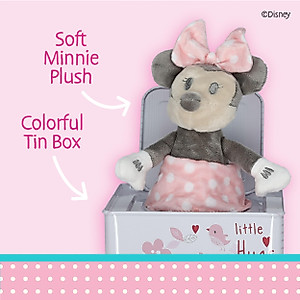 Disney Baby Minnie Mouse Jack-in-The-Box - Musical Toy for Babies- Pink