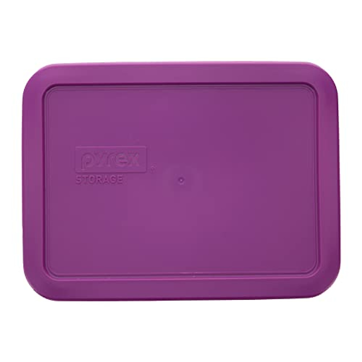 Pyrex 7210-PC 3-Cup Thistle Purple Plastic Food Storage Replacement Lid, Made in USA - 2 Pack
