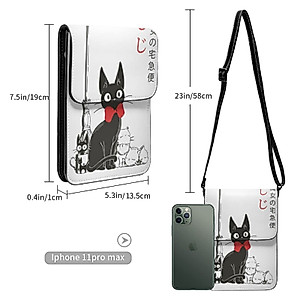 KAMIZE Small Crossbody Cell Phone Purse For Women, Mini Messenger Shoulder Handbag Wallet