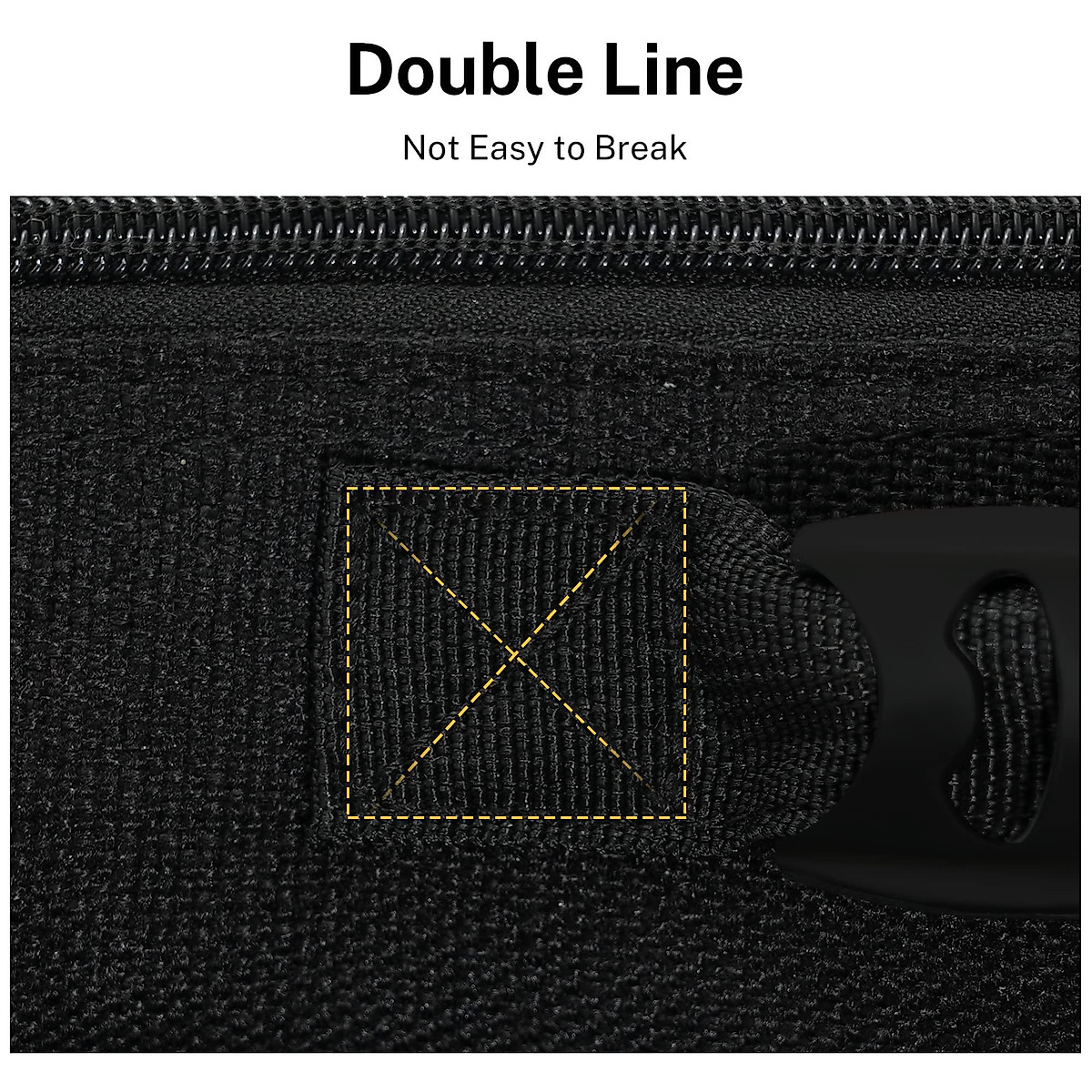 Deviser banjolele case 0.5 Inch Thick Padding ABS Handles banjo ukelele case linen fabric 12mm 24Inch banjo ukulele gig bag with Felt picks Black