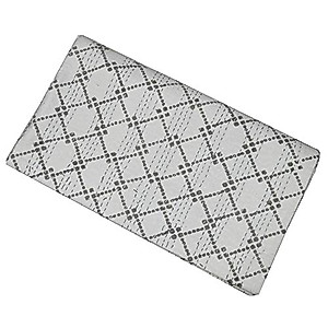 MAVISS HOMES Beautiful Indian Hand Block Printed Queen Kantha Quilt | Pure Cotton Vintage Kantha Quilt | Throw Blanket; Grey