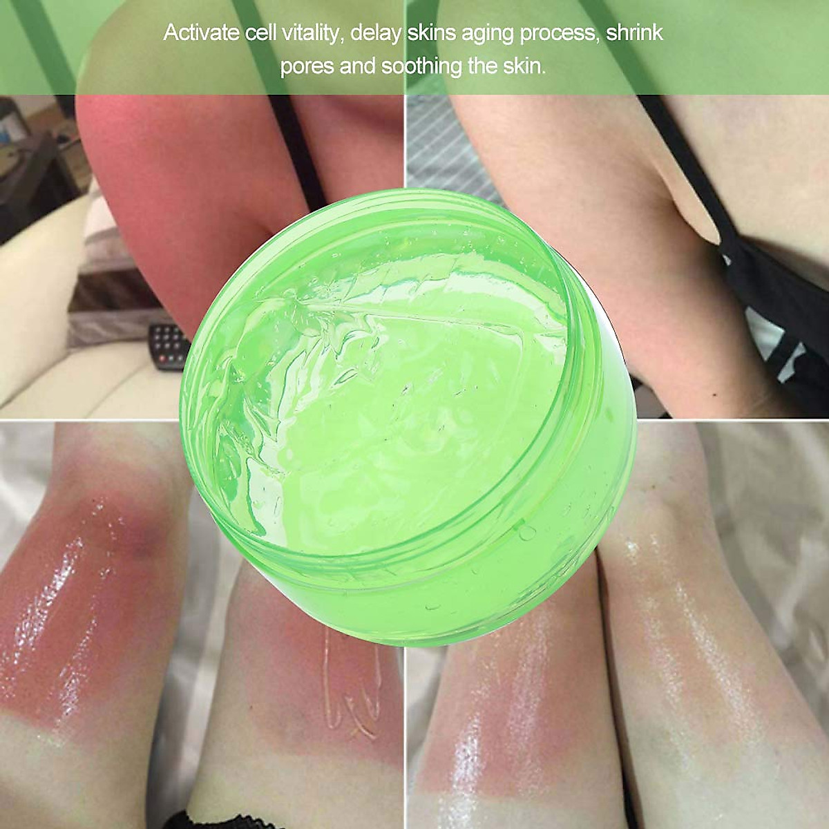 300g Gel Remove Pimples Shrink Pores After-Sun Repair Moisturizing Face Gel Skin Care, Prevent Skin Inflammation