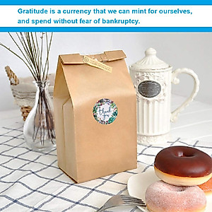 1000 PCS 1.5 Inch Thank You Sticker Foil Thank You Labels for Sealing, Decoration (8 Designs, 1000 pcs * 1 roll)