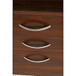 Bush Business Furniture Series C 66W x 30D Office Desk with Mobile File Cabinet