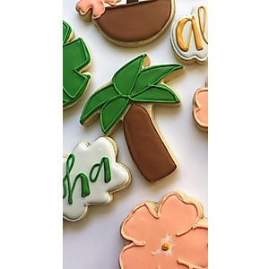 Palm Tree Cookie Cutter, 4.25" Made in USA by Ann Clark