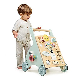 Tender Leaf Toys - Sunshine Baby Activity Walker - Activity Station to Encourage Floor Play to First Steps - Perfect Companion to Learn How to Walk - Age 18m +