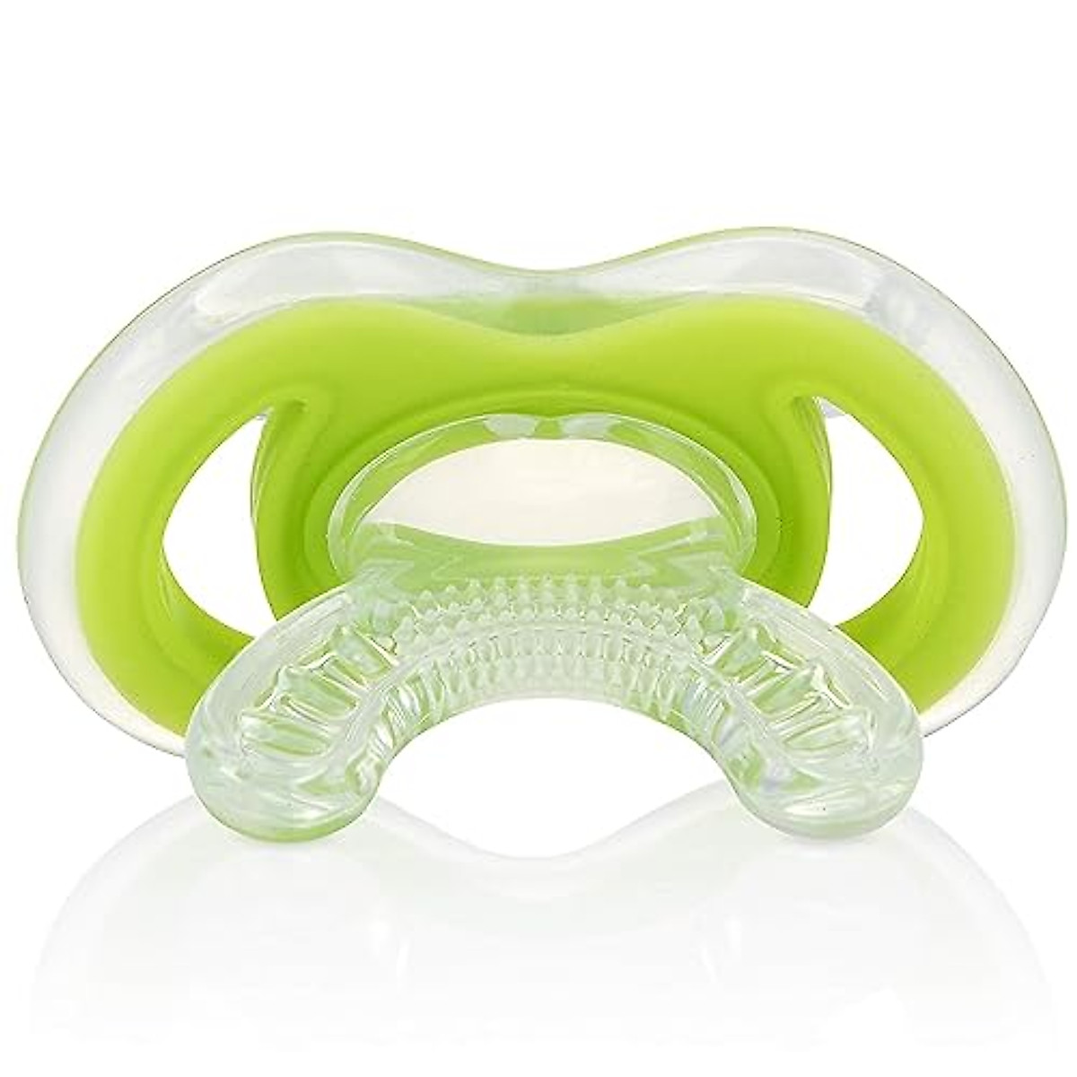 Nuby 2-Pack Gum-eez Pacifier Teethers, Colors May Vary
