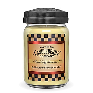 Candleberry Buttercream Snickerdoodle 26 oz. Large Jar Candle